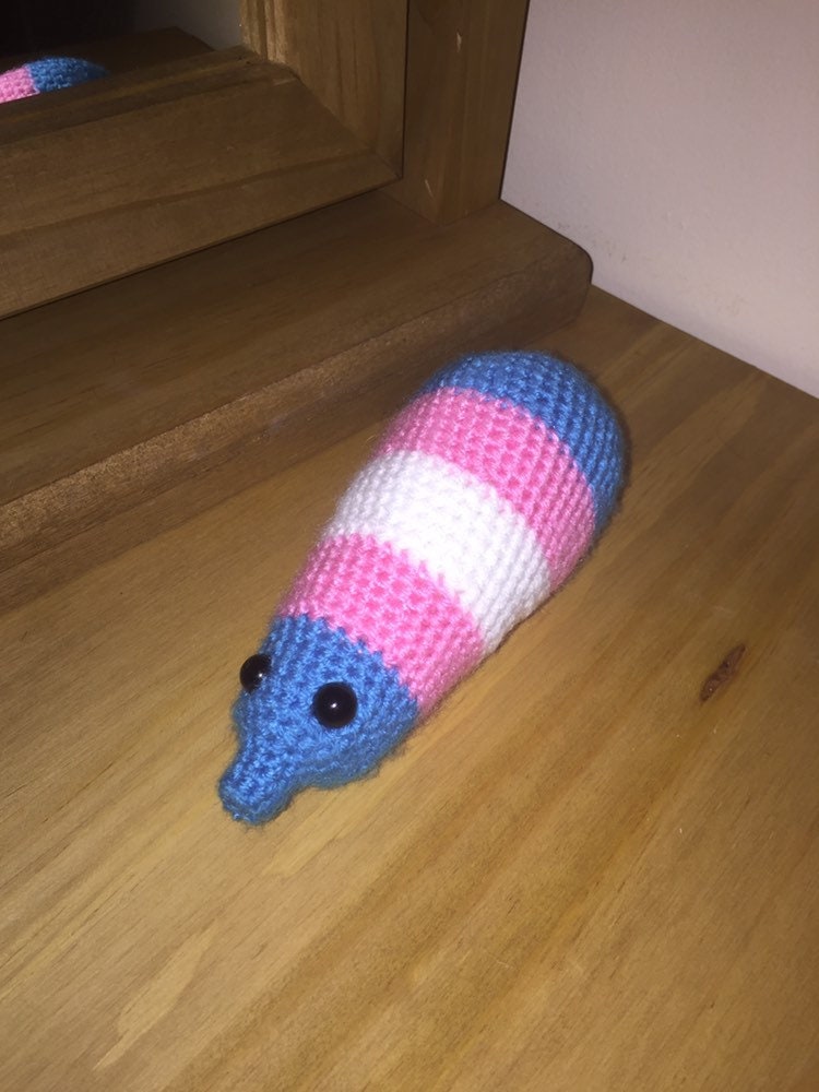 Trans Flag Snarfle - Etsy Sweden