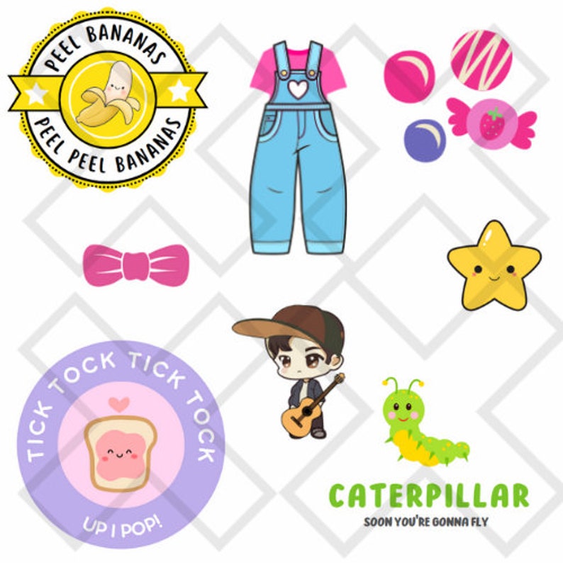 Ms. Rachel Sticker Bundle - Etsy