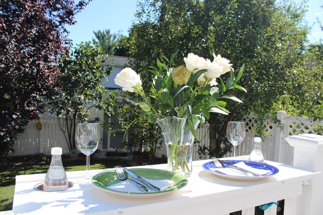 Custom Made Trays for Your Railings to Give More Entertaining - Etsy