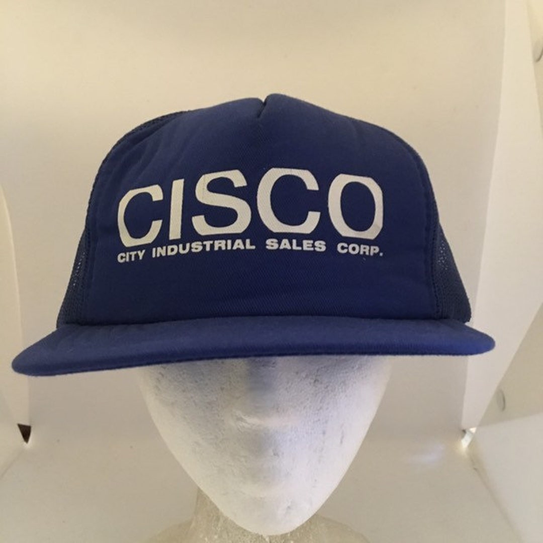 Vintage Cisco City Industrial Sales Corporation Trucker Snapback Hat ...