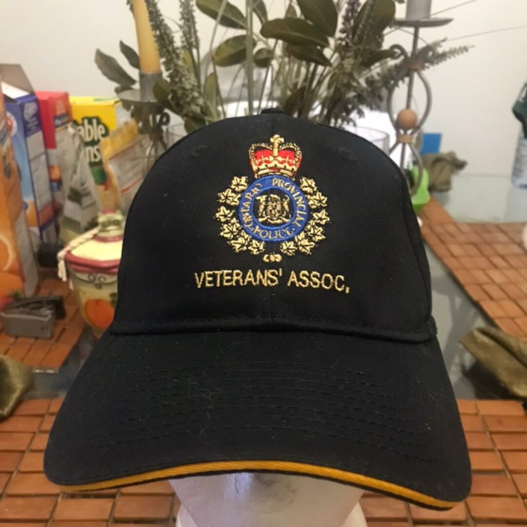 Vintage Ontario Provincial Police Veterans Association Strapback Hat ...