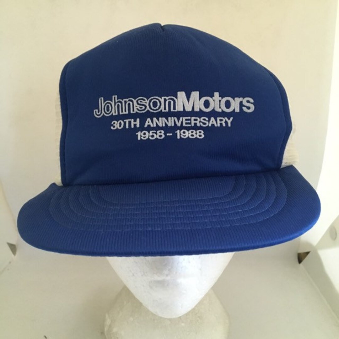 Vintage Johnson Motors Trucker Snapback Hat Adjustable 1990s 80s D2 - Etsy
