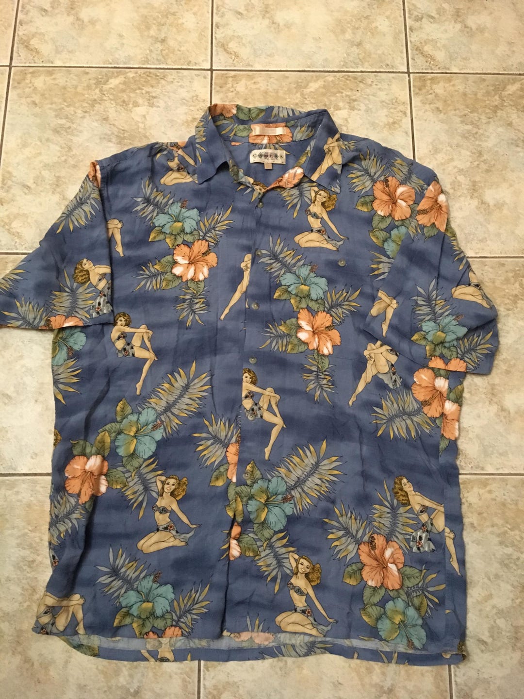 Vintage Campia Moda Hawaiian Shirt Size XL 1990s 80s - Etsy