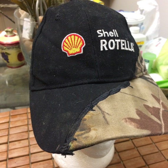 Vintage Shell Rotella Trucker Snapback Hat 1990s - Gem