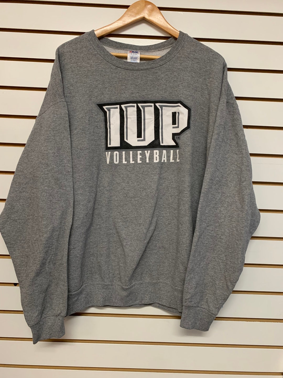 Vintage IUP Volleyball Crewneck Sweatshirt Size XL 1990s 80s - Etsy