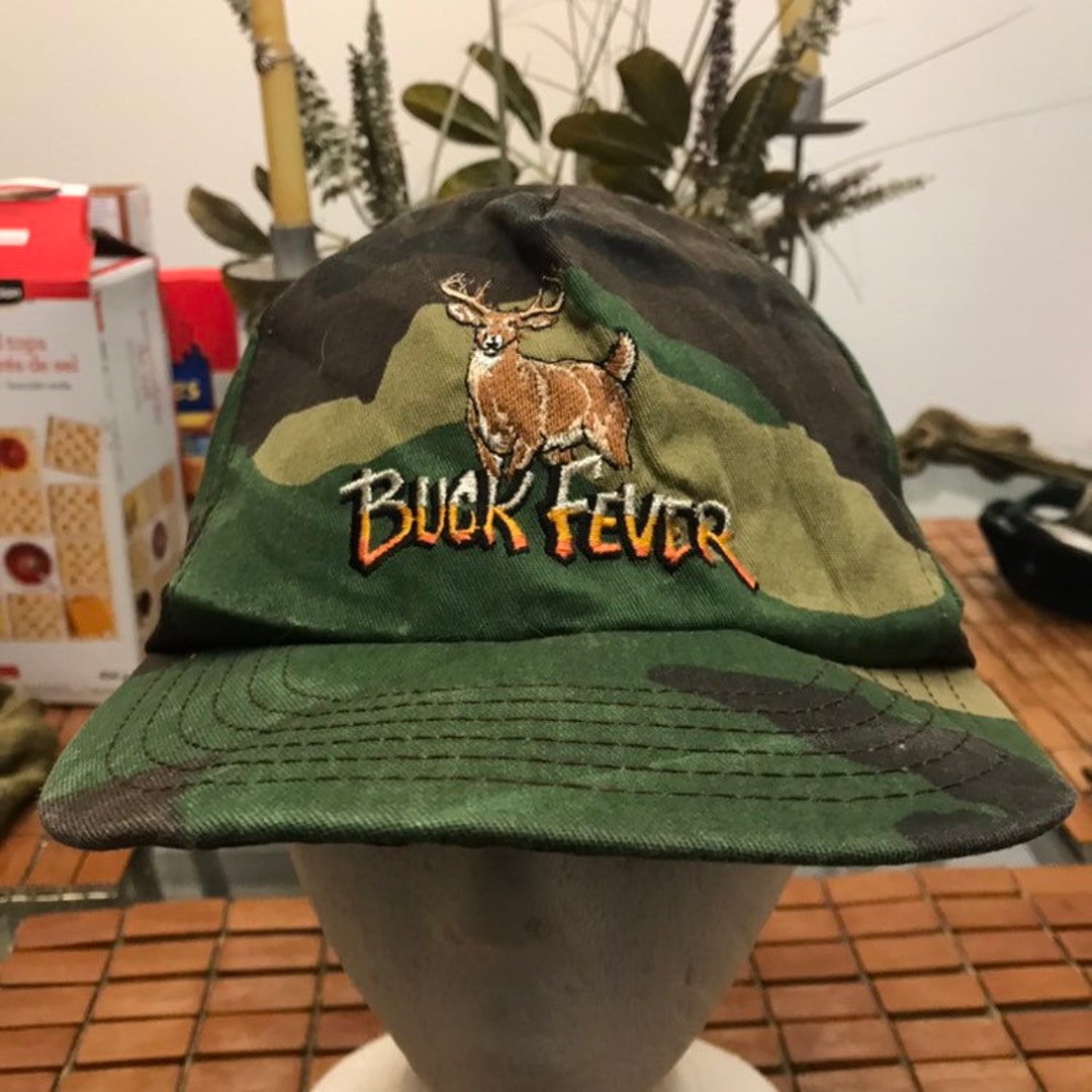 Vintage Buck Fever Trucker Snapback Hat 1980s - Etsy