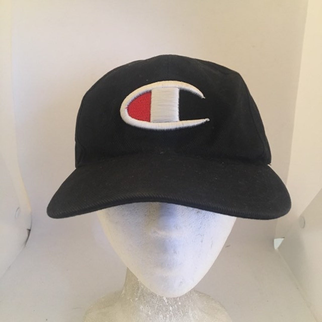 Vintage Champion Snapback Hat 1990s 80s D22 - Etsy