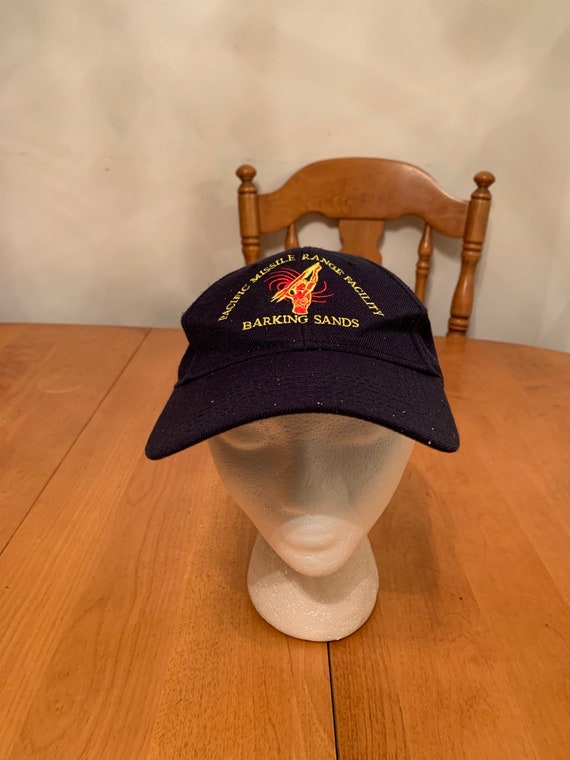 Vintage missile range Trucker Snapback hat 1990s 80s … - Gem