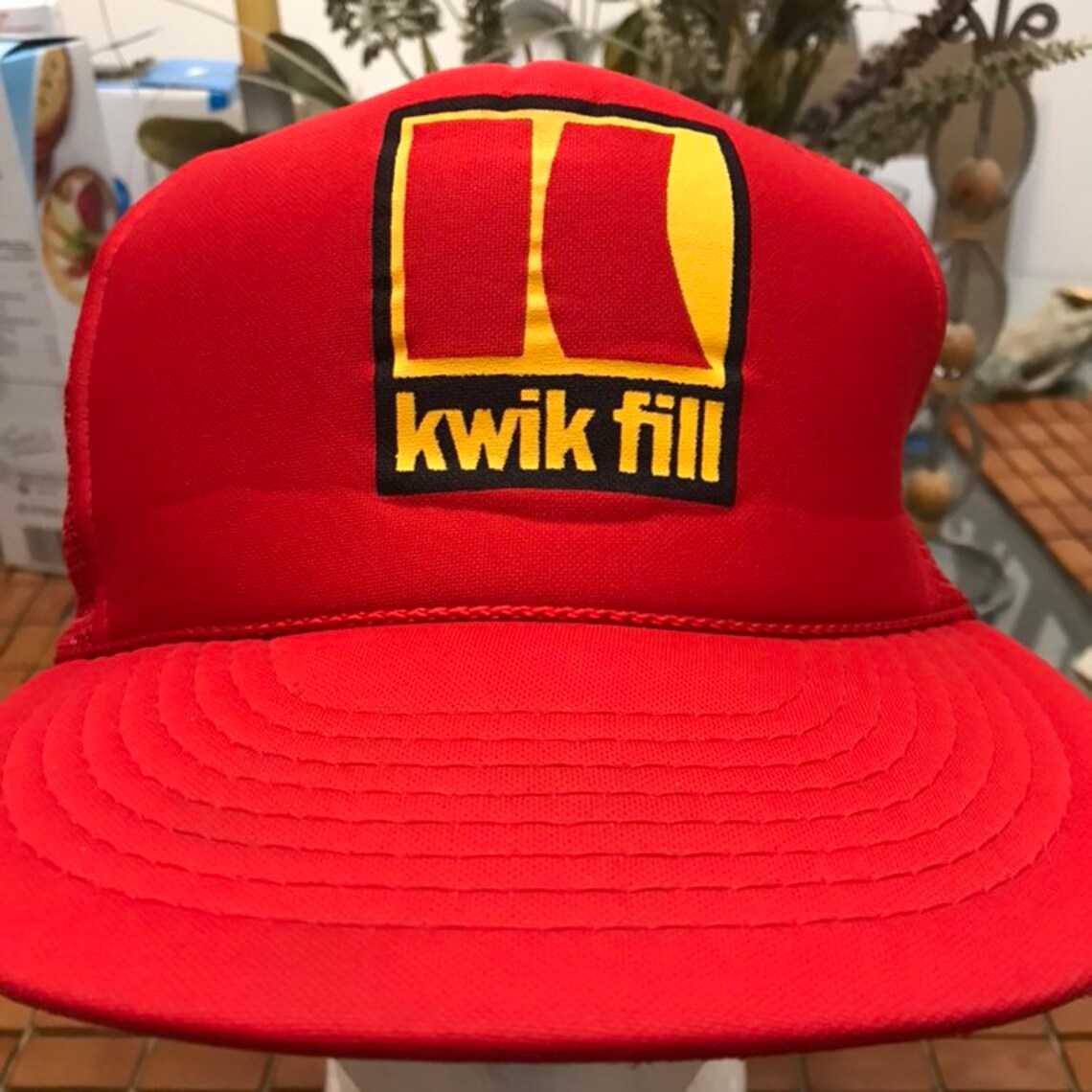 Vintage Kwik Fill Trucker Snapback Hat Adjustable - Etsy