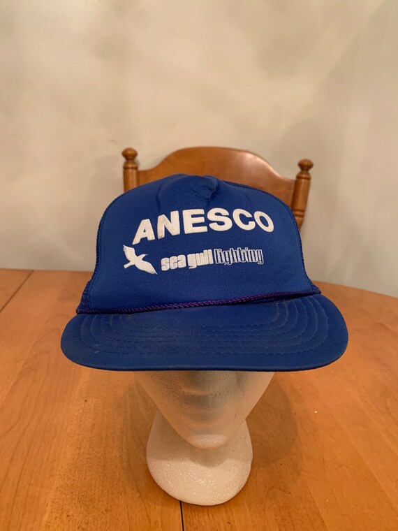 Vintage Anesco Trucker Snapback hat 1990s 80s R1 - Gem