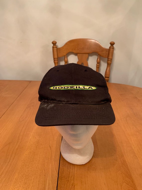 Vintage Godzilla Hat 90s Movie Sci-Fi Snapback Cap Mo… - Gem