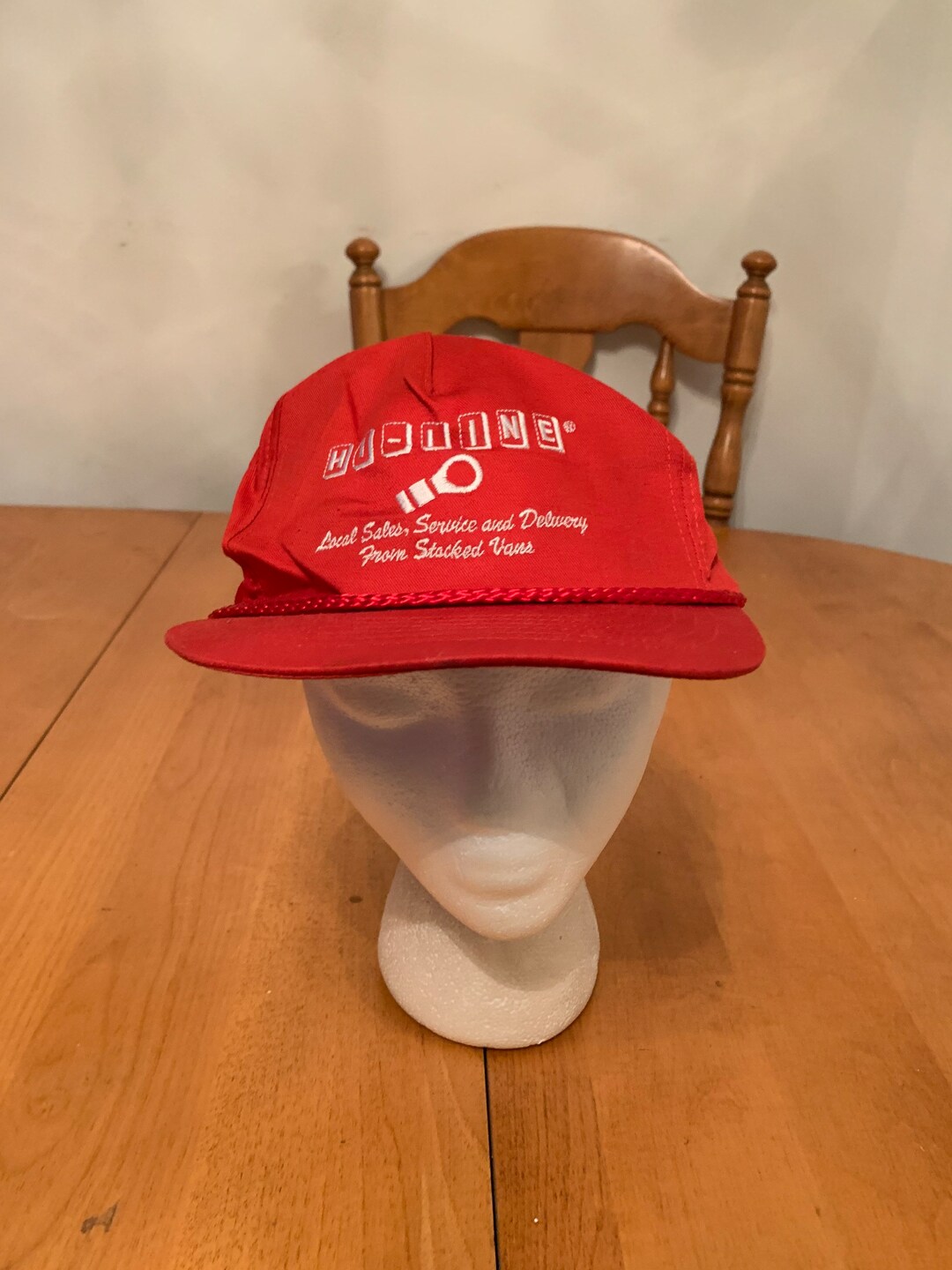 Vintage Red Trucker Snapback Hat 1990s 80s R1 - Etsy