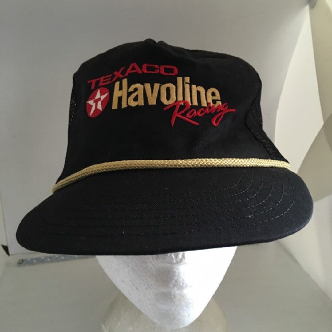 Vintage Texaco Havoline Racing Trucker Snapback Hat 1990s 80s ...