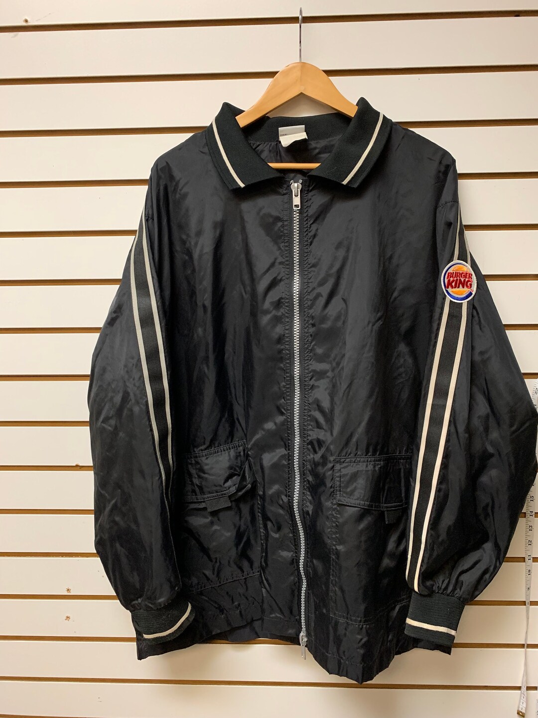 Vintage Burger King Windbreaker Jacket Size Unisex XL 1990s 80s - Etsy