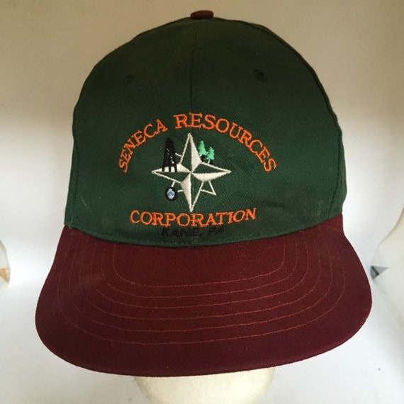 Vintage Seneca resources corporation Trucker Snapback… - Gem