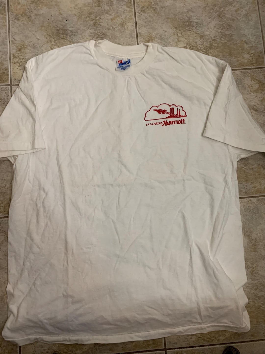 Vintage Marriott Laguardia Airport T Shirt Size XL 1990s 80s - Etsy