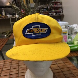 Chevrolet Racing Trucker Hat Mesh Hat Vintage Snapback Hat - Etsy