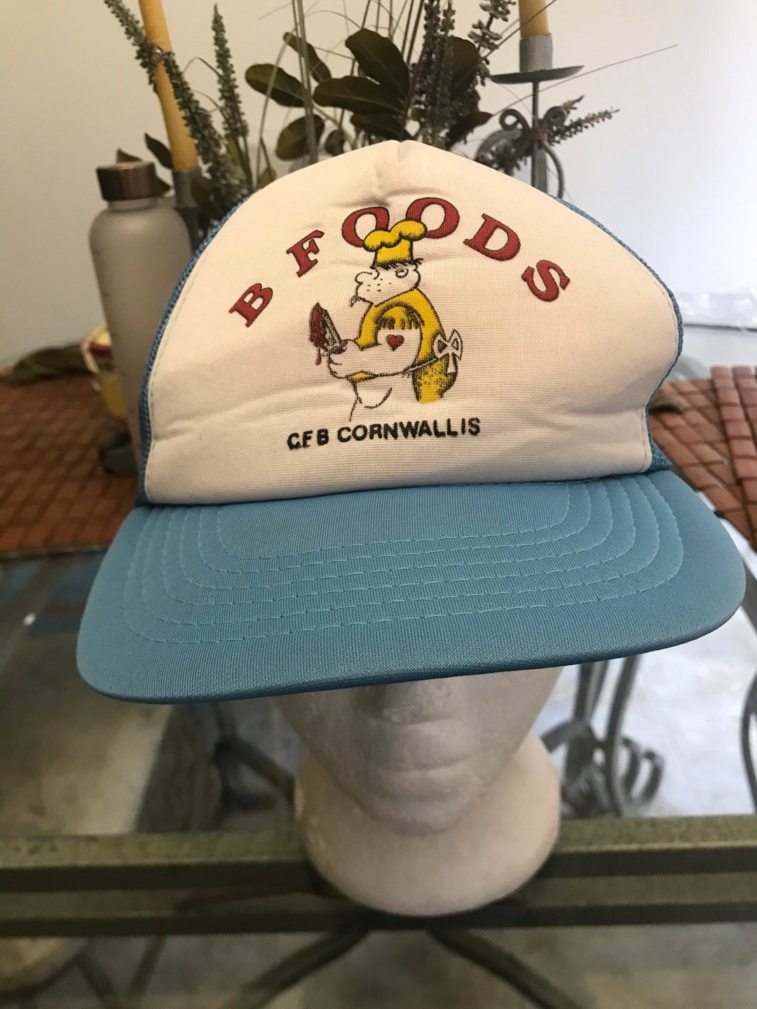 Vintage Bfoods Trucker Snapback Hat 1980s - Etsy