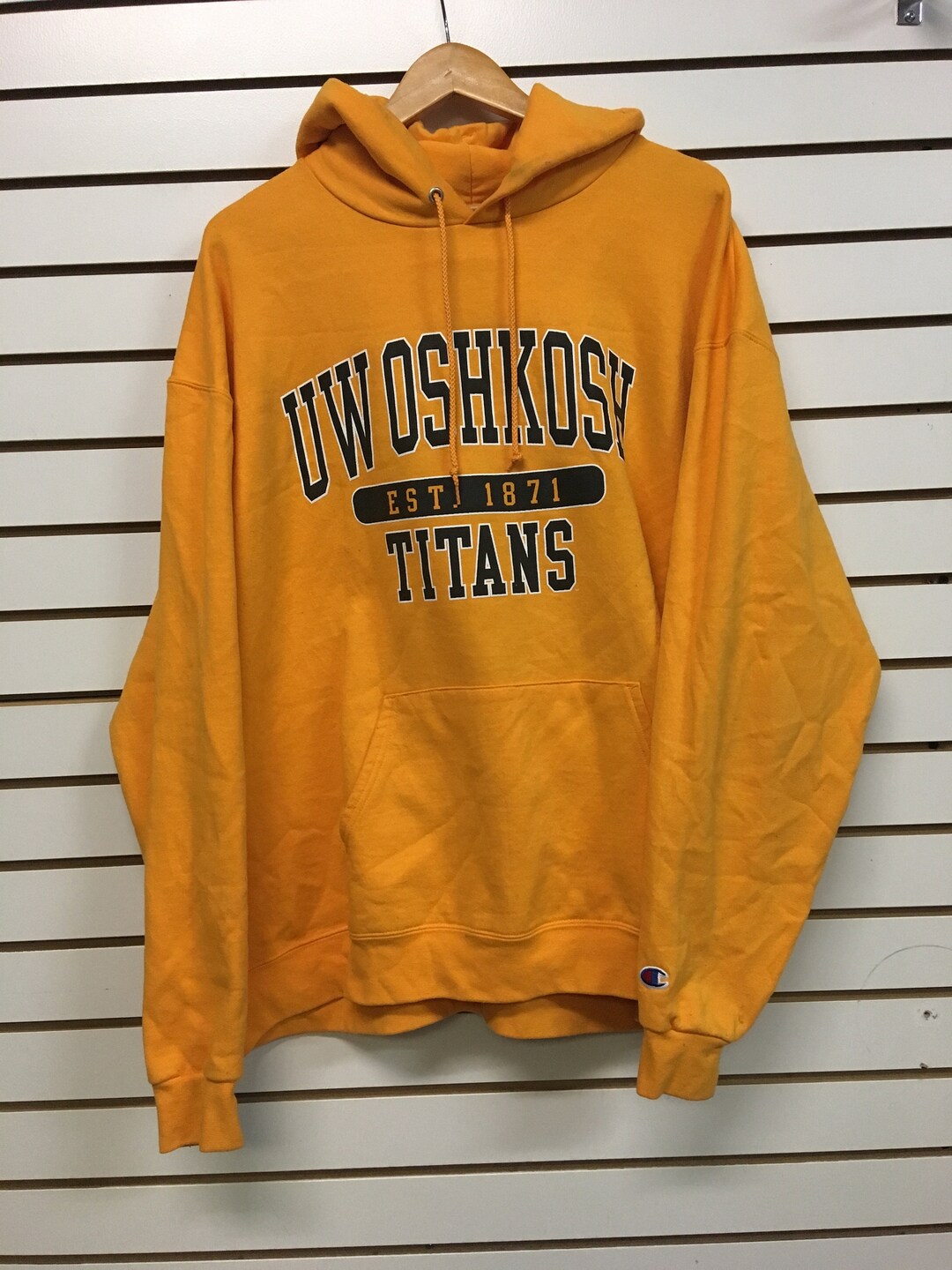 Vintage UW Oshkosh Titans Hoodie Size 2XL 1990s 80s - Etsy