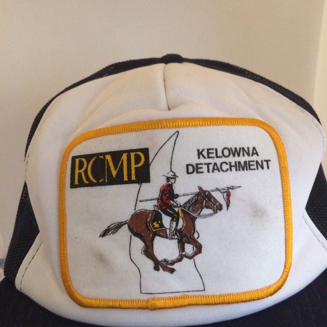 Vintage RCMP Trucker Snapback Hat 1990s 1980s Adjustable M18 - Etsy