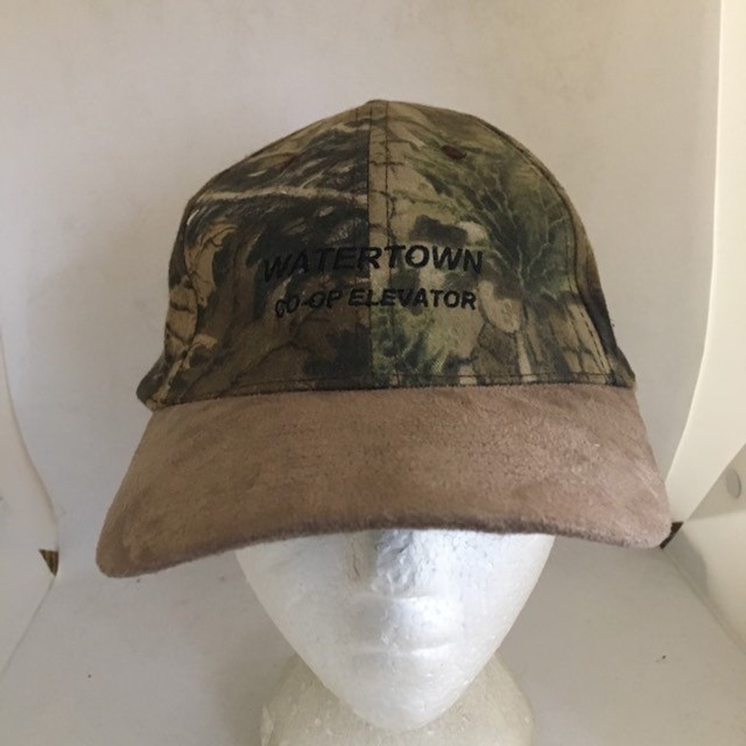Vintage Water Town Co Op Elevator Strapback Hat 1990s 1980s 80s 90s D3 ...