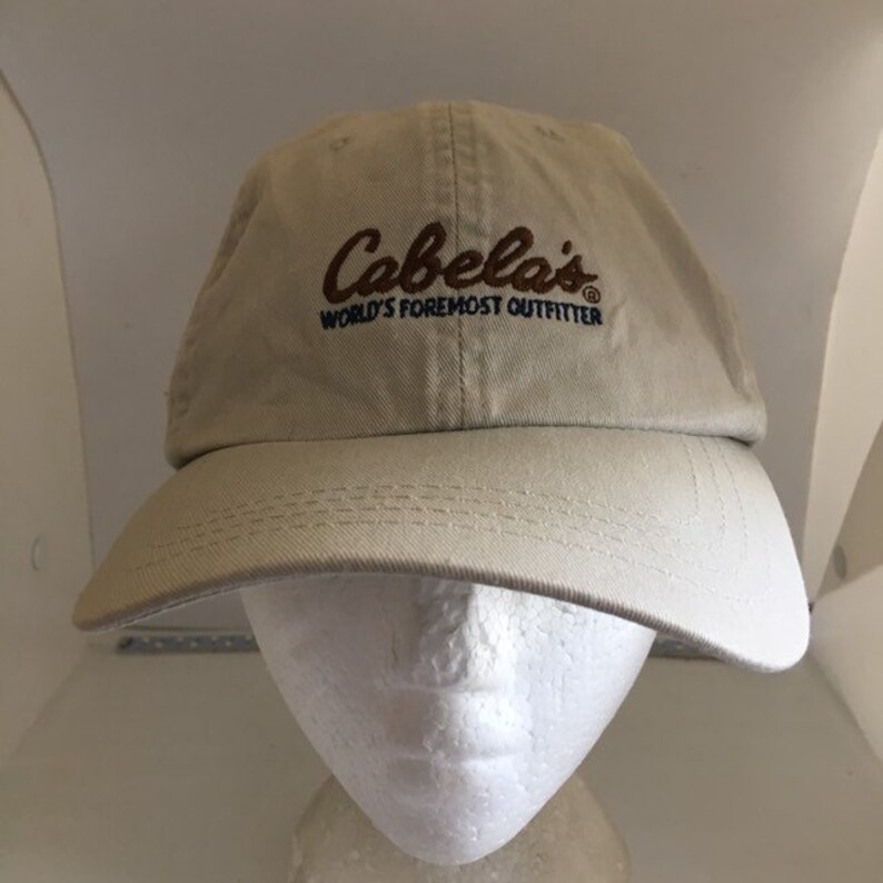 Vintage Cabelas Strapback Hat 1990s 80s Adjustable D1 - Etsy