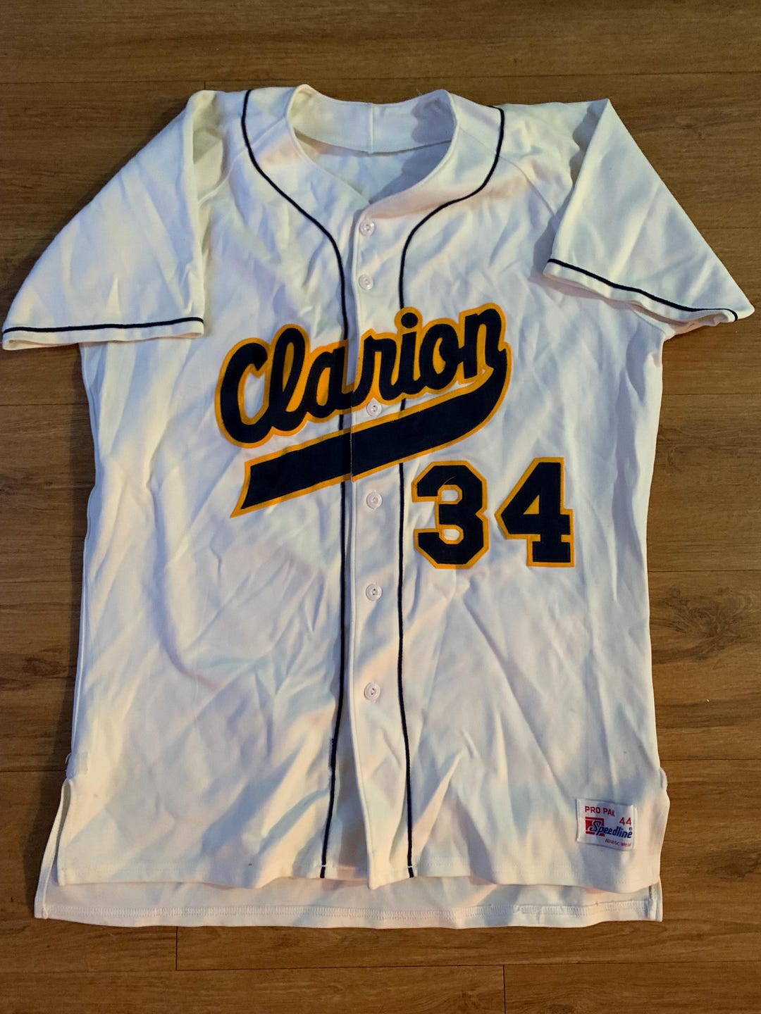 Vintage Clarion Baseball Jersey Size Large 1990s 80s - Etsy
