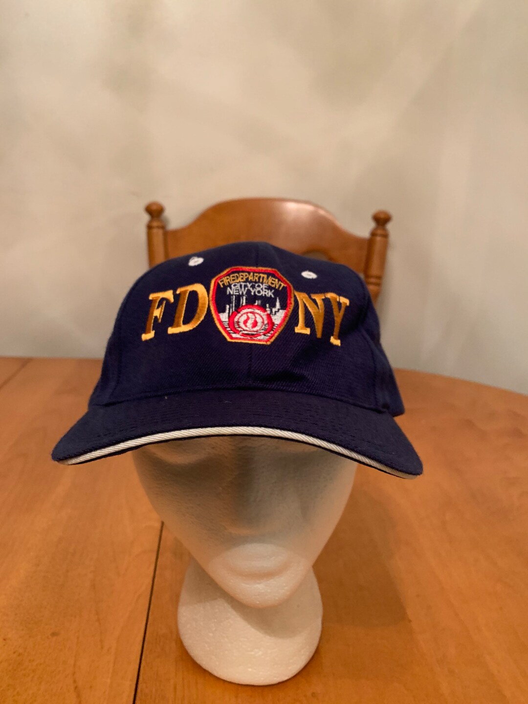 Vintage Fdny Trucker Snapback Hat 1990s 80s R1 - Etsy