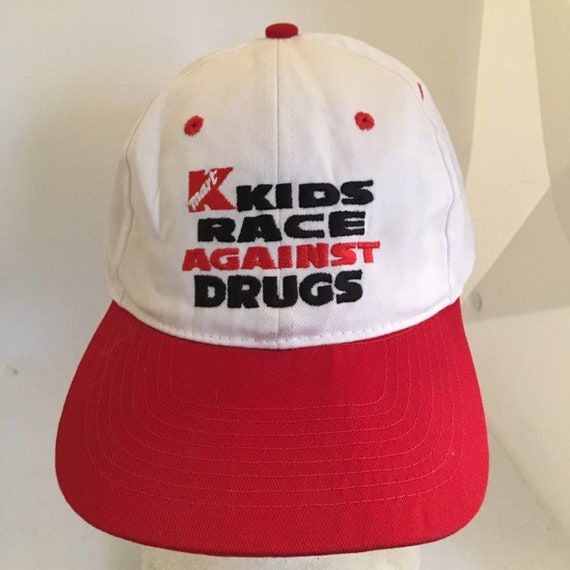 Vintage Kmart kids against drugs Trucker Snapback Hat… - Gem