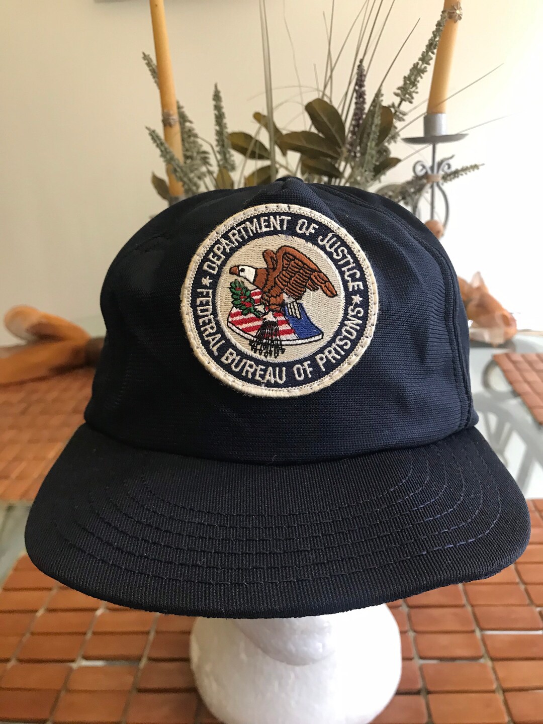 Department of Justice Vintage Trucker Snapback Hat Adjustable 1990s J6 ...