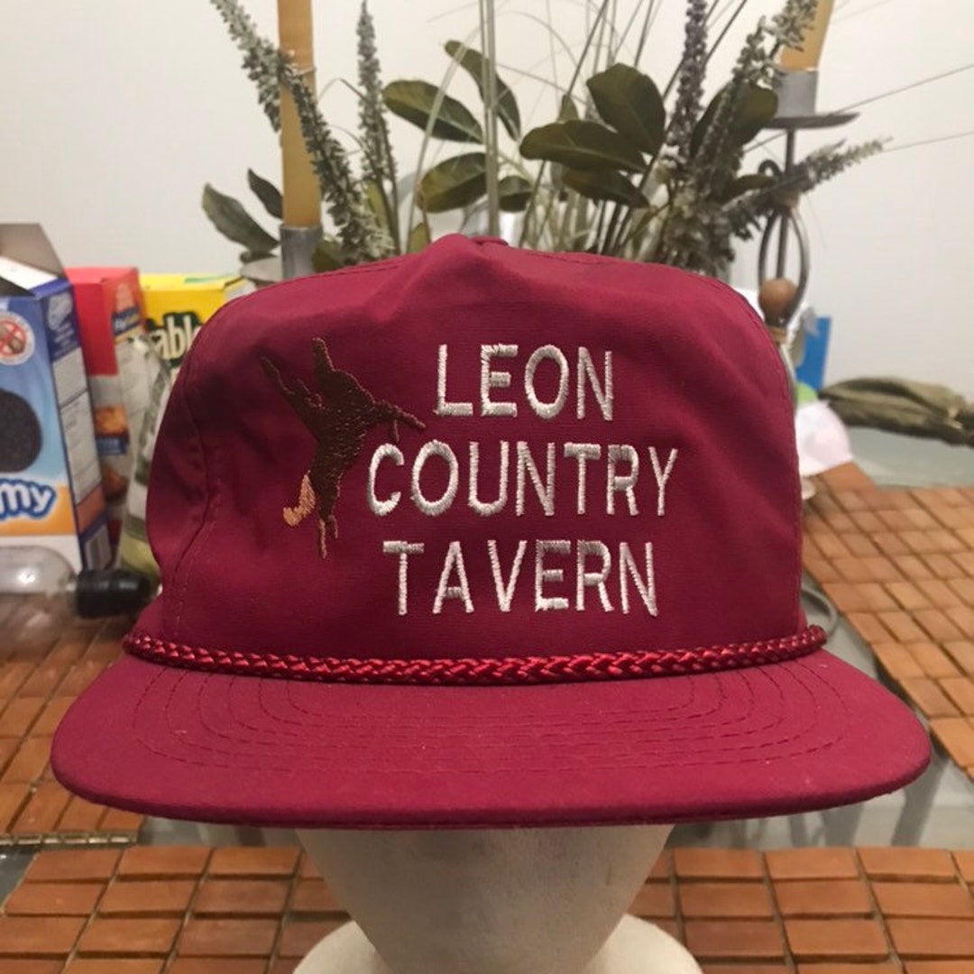 Vintage Leon country tavern Trucker Snapback Hat 1990s - Etsy España