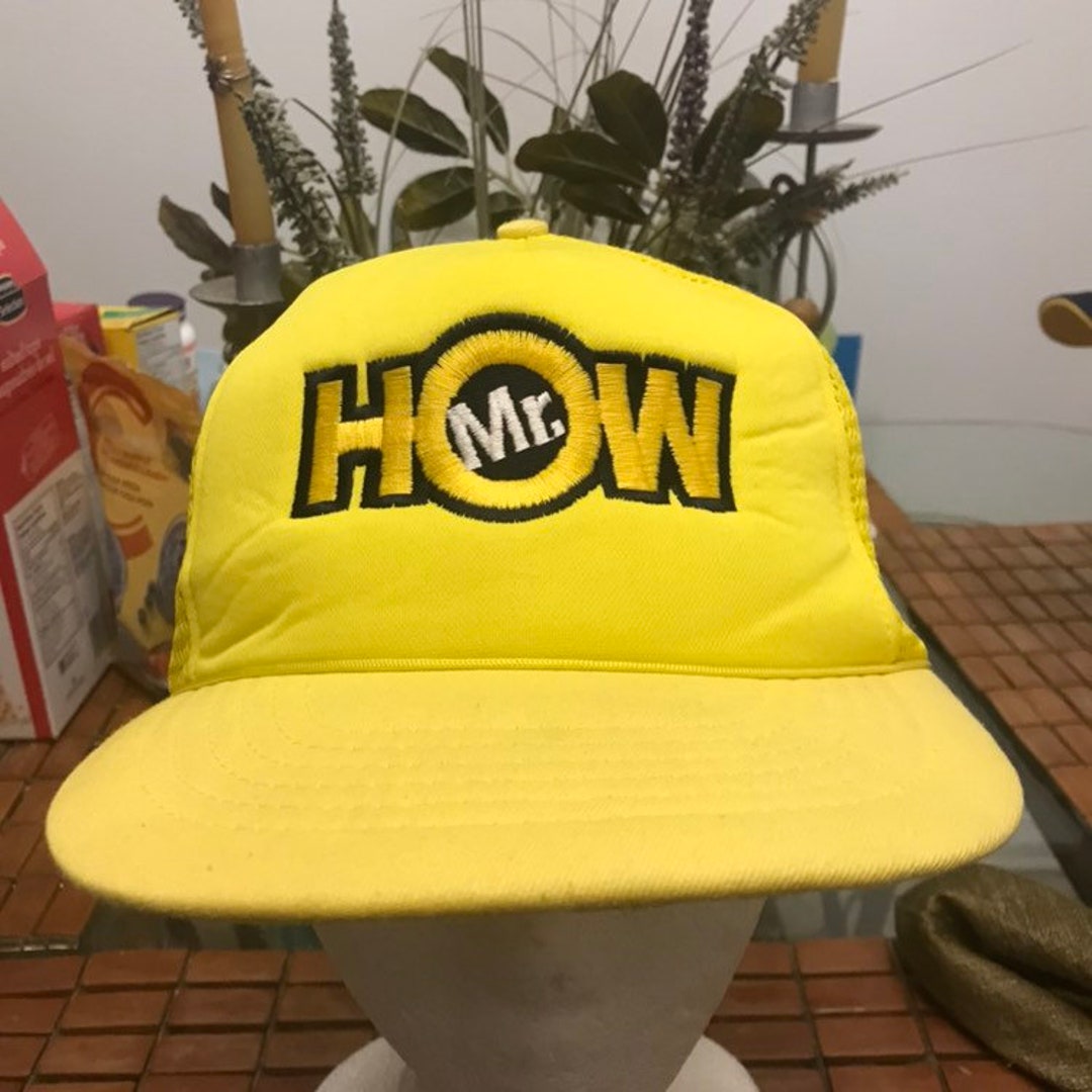 Vintage Mr How Trucker Snapback Hat 1990s - Etsy