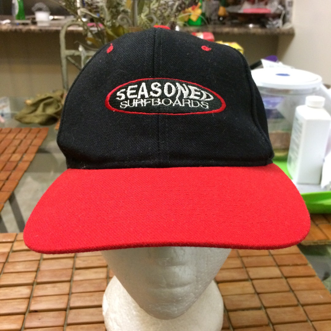 Vintage Seasoned Surfboards Snapback Hat 1990s T1 - Etsy