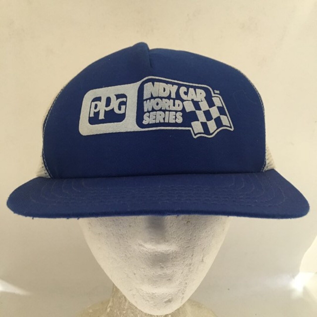 Vintage PPG Indy Car World Series Trucker Snapback Hat Adjustable J30 ...