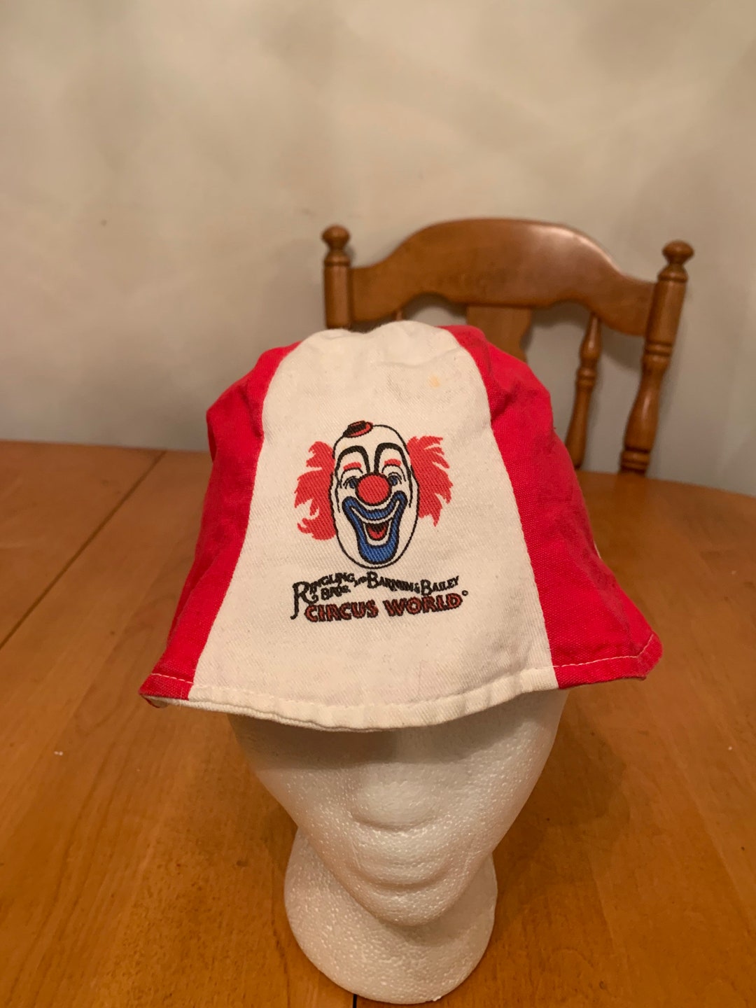 Vintage Clown Bucket Hat 1990s 80s R1 - Etsy