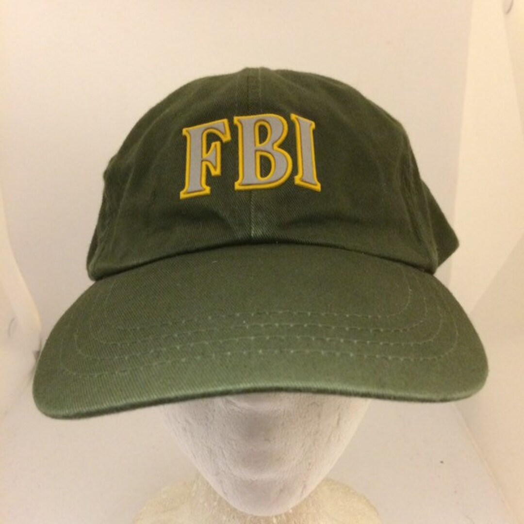 Vintage FBI Strapback Hat 1990s 80s D22 - Etsy