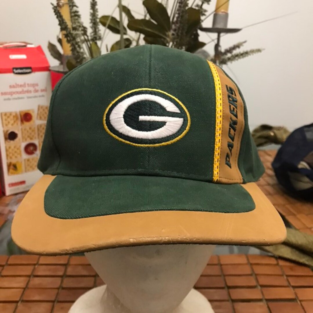 Vintage Green Bay Packers Strapback Hat 1990s NWT - Etsy España
