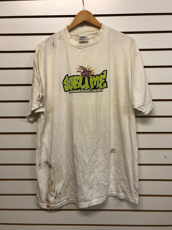 vtg 90s SUBLIME SECOND HAND SMOKE ALBUM CALI SKA PUNK… - Gem