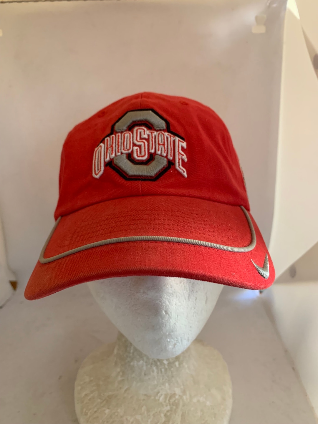 Vintage Ohio State Buckeyes Strapback Snapback Hat 1990s 80s - Etsy
