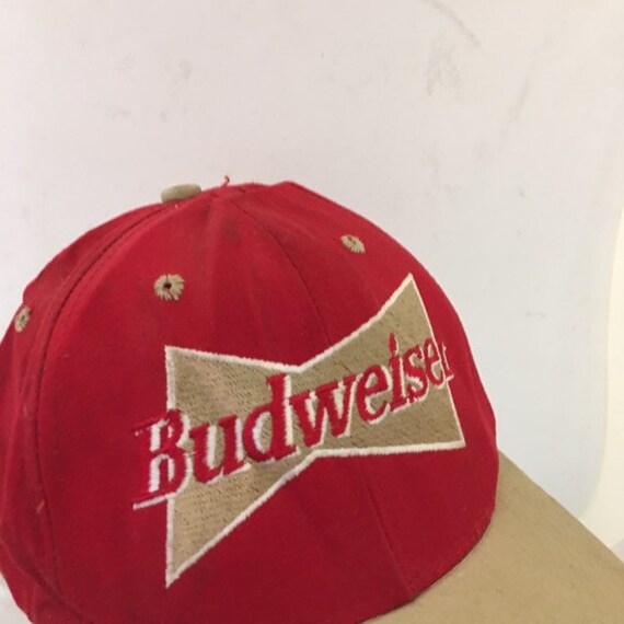 Vintage Budweiser Trucker SnapBack Hat Adjustable 199… - Gem