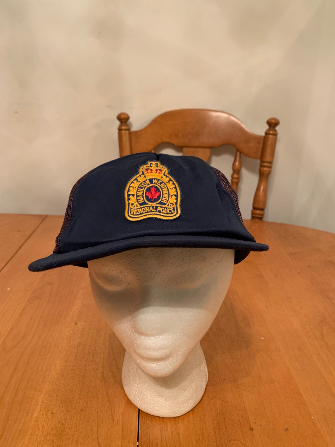 Vintage Hamilton Police Trucker Snapback Hat 1990s 80s R1 - Etsy