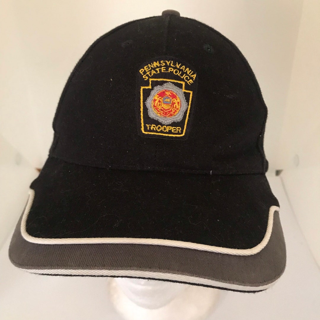 Vintage Pennsylvania State Police Trucker Strapback Hat Adjustable ...