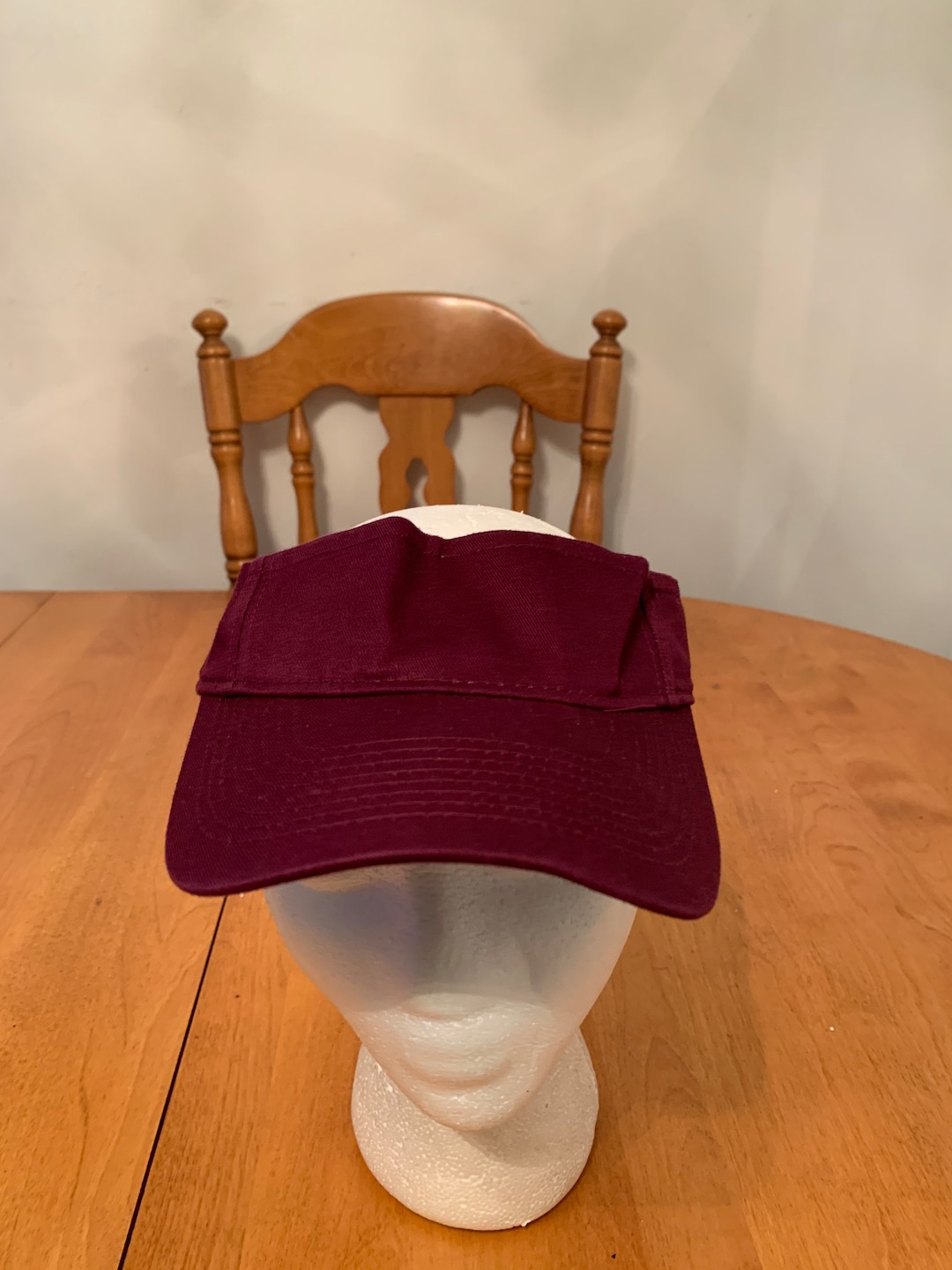 Vintage Red Visor Hat 1990s 80s R1 - Etsy