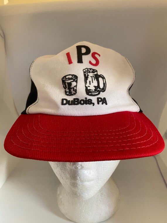 Ips Embroidered Trucker Mesh Snapback Hat Cap - Gem