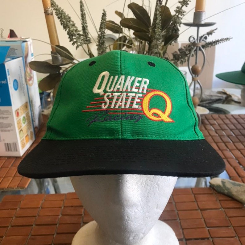 Vintage Quaker State Racing Snapback Hat Adjustable - Etsy