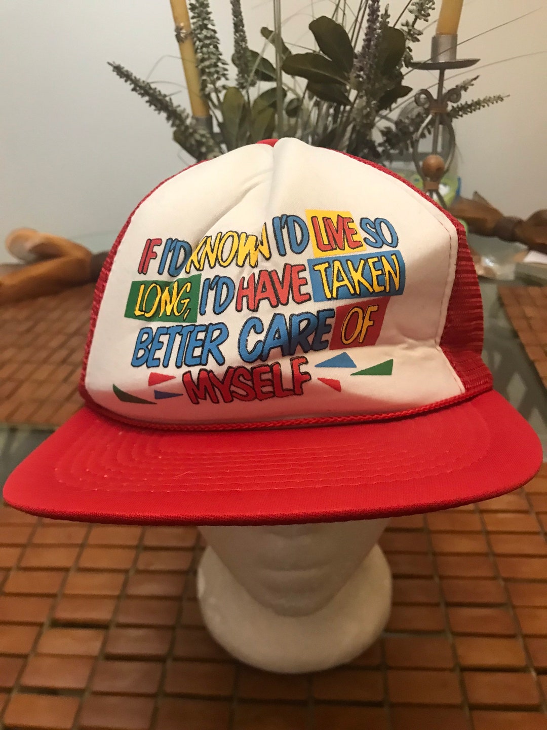 Vintage Trucker Snapback Hat 1980s - Etsy