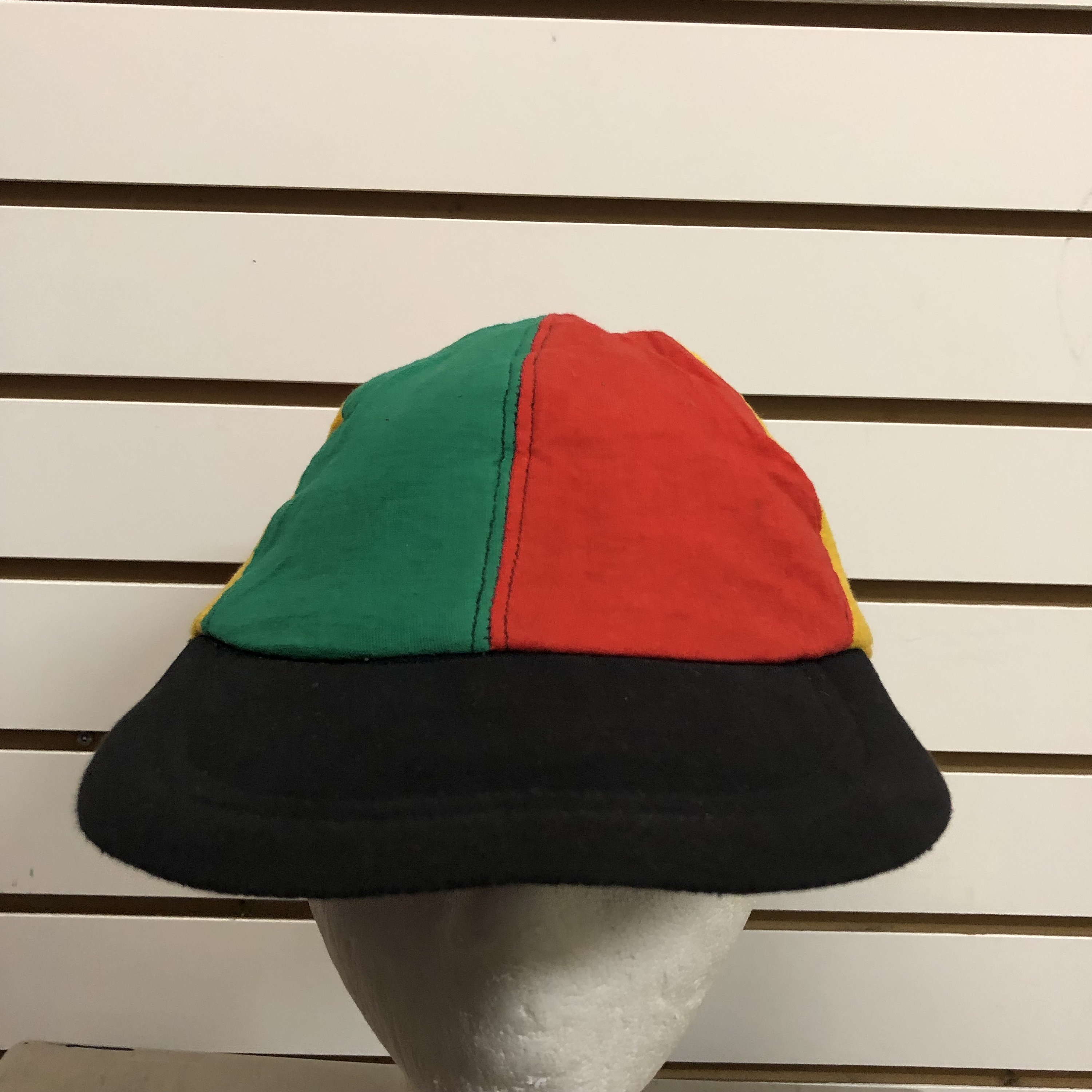 Vintage Blank African Color Block Snapback Hat Adjustable Hip Hip Cross ...