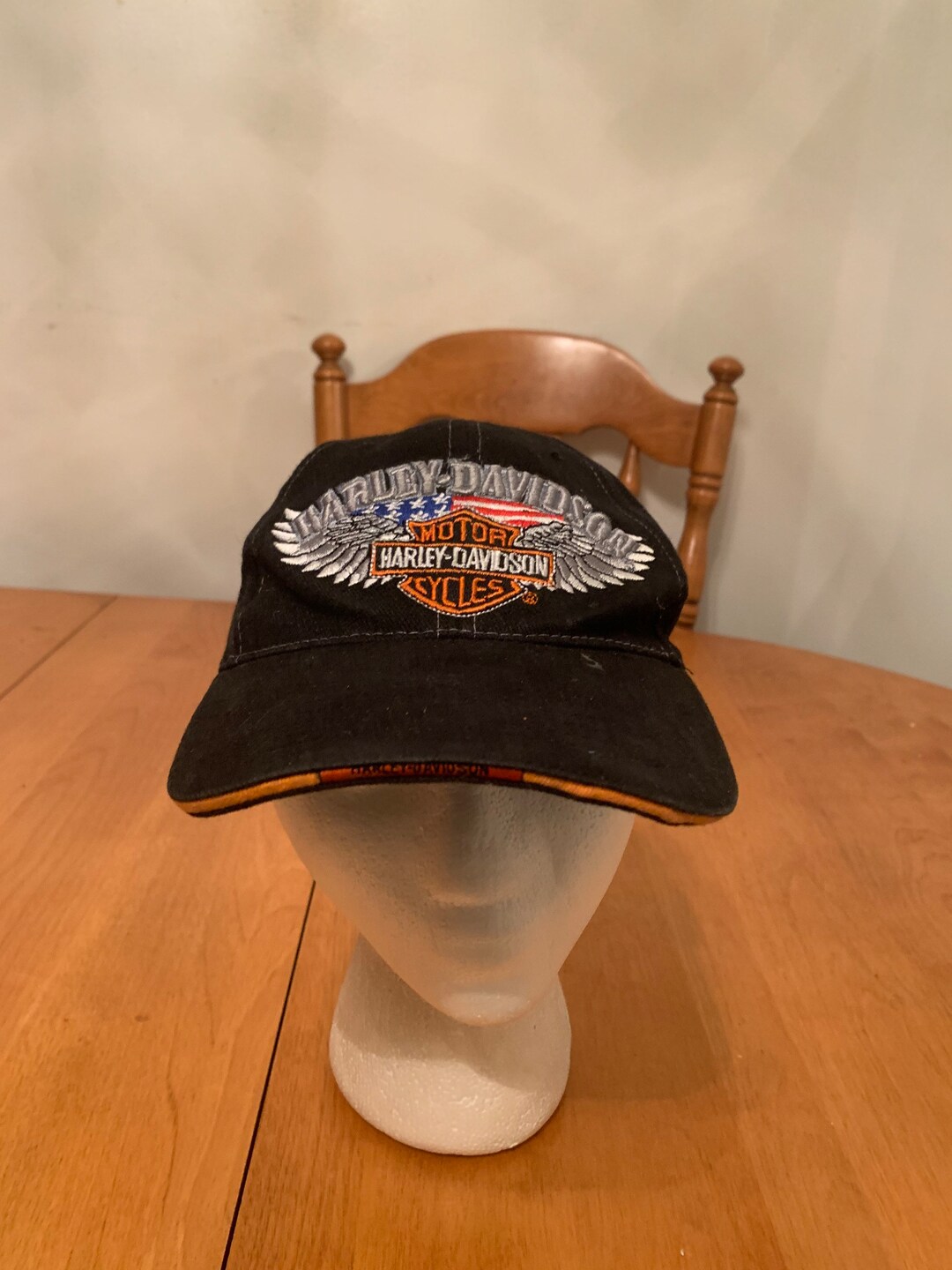 Vintage Harley Davidson Trucker Snapback Hat 1990s 80s R1 - Etsy