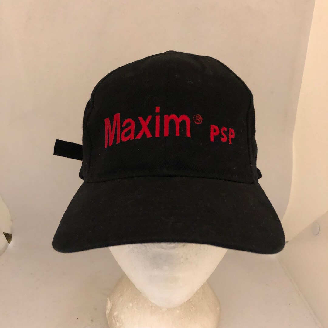 Vintage Maxim PSP Strapback Hat 1990s 80s S3 - Etsy