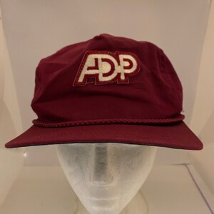 Vintage ADP Trucker Snapback Hat 1990s 80s J13 - Etsy
